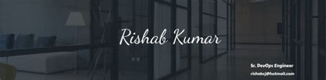 Rishab Kumar P Devops Engineer Handbuiltapps Linkedin