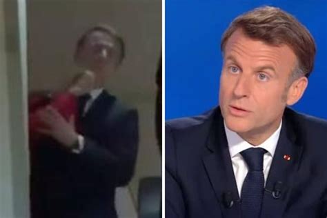 Emmanuel Macron Lé Par Son épouse Le Président Sexprime Après La