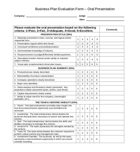 Free 14 Sample Presentation Evaluation Forms In Pdf Ms Word Excel Presentation Evaluation