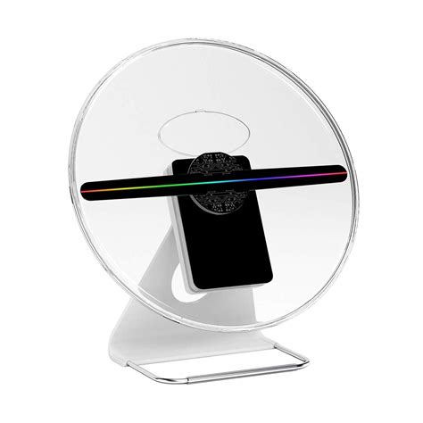 Amazon Icanzuo 3d全息ホログラム広告ファン 256 Led ホログラフィック プロジェクター 3d効果の投影 空中浮遊映像