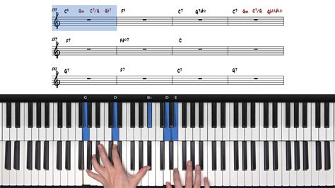 Advanced 251s And Slash Chords In 12 Bar Blues Blues Piano Lesson