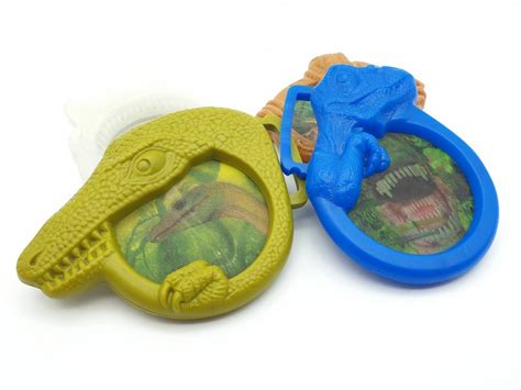 1990s Jurassic Park Lost World Hologram Tags Etsy