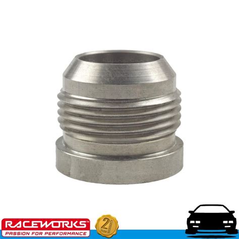 Raceworks An16 16an Steel Weld On Fitting Fuel Oil E85 Diesel Flying Car Parts
