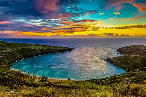 Hanauma Bay Sunrise Colors Chas Beasley Photography