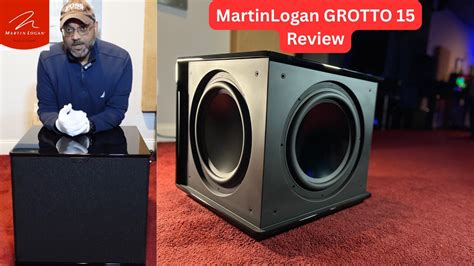 Martinlogan Grotto 15 Subwoofer Review Bass Youtube