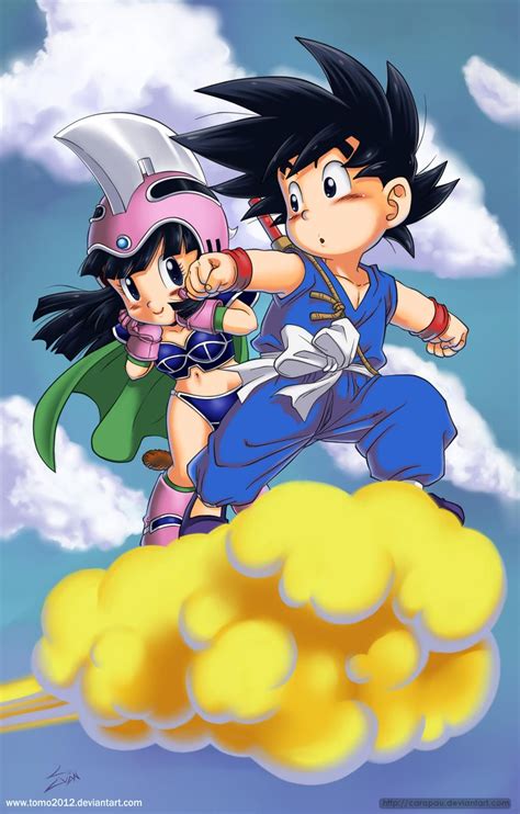 Goku Chichi By Tomo2012 On Deviantart Artofit