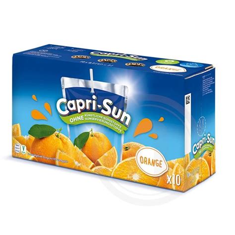 Capri Sun Orange Fra Capri Sun Leveret Med