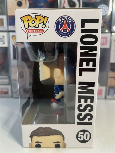 Funko Pop Football Paris Saint Germain Lionel Messi Home Neu Und