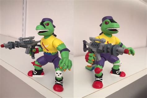 Mondo Gecko 87 Toon Teenage Mutant Ninja Turtles Custom Action Figure