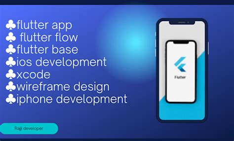 Flutter App Flutter Flow Flutter Base Ios Development By Rajjidev