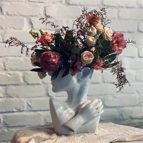 Bust Vase Etsy Uk