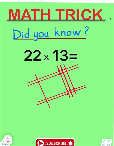 Math Trick Youtube