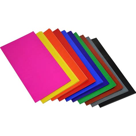 Art And Craft Rainbow Kinder Rectangles Gloss 125 X 250mm 85gsm