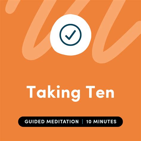 Taking Ten Guided Meditation — Community Mindfulness Project