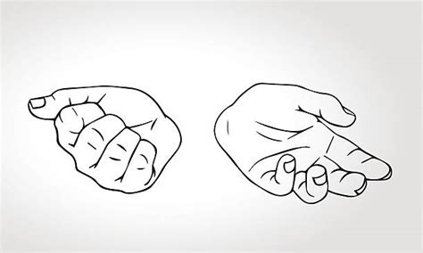 Two Hands Open Illustrations Royalty Free Vector Graphics And Clip Art