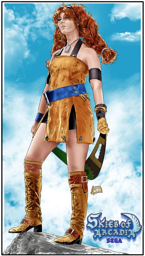 Skies Of Arcadia Aika By Lannytorres On Deviantart