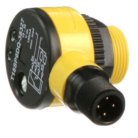 T18sp6dq Banner T18 Series Self Contained Barrel Mount Sensor