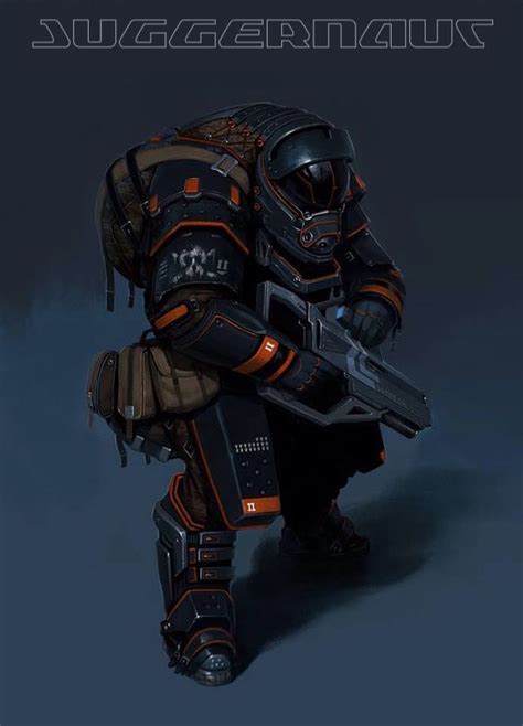 Juggernaut Exoskeleton Armor Sci Fi Future Soldier Armor Concept