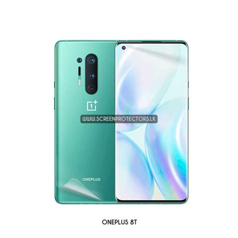 Oneplus 8t Hydrogel Protectors Screen Protector Back Protector