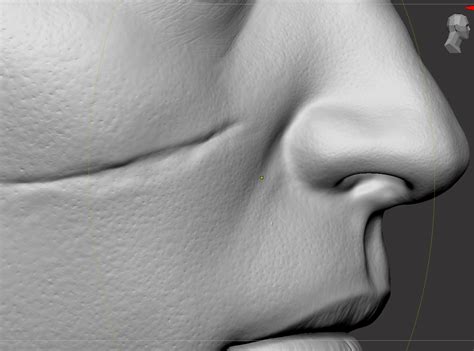 Exported High Poly Mesh Has Artifacts Rzbrush