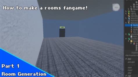 How To Make A Rooms Fangame Youtube