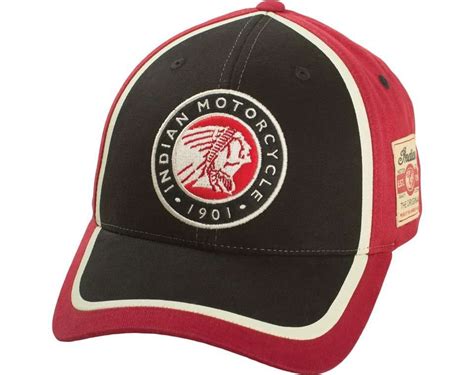 Circle Patch Hat Redblack