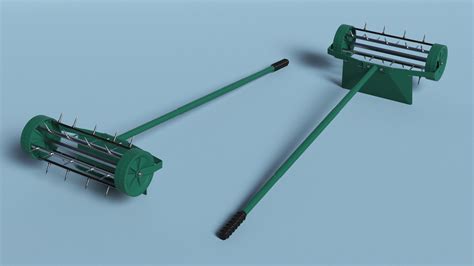 3d Lawn Aerator Roller Turbosquid 2448378