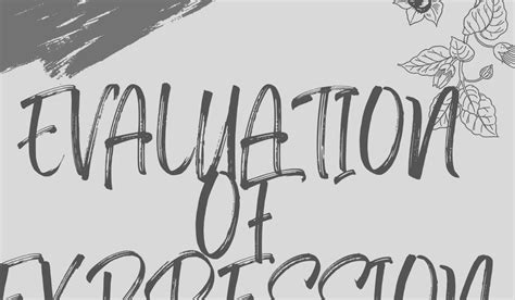 What Do You Mean By Evaluation Expression