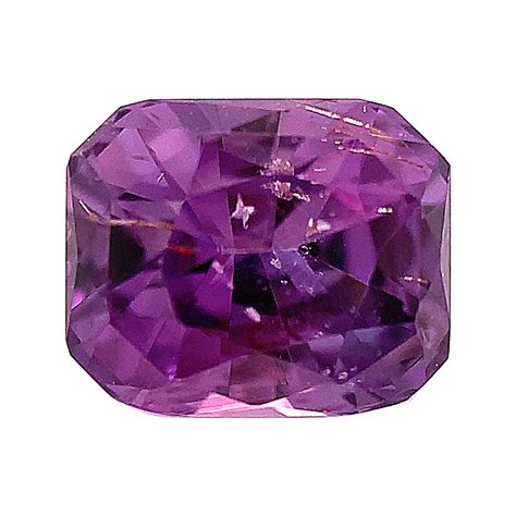 Unheated 214 Carat Purple Sapphire Octagon Loose Gemstone Gia