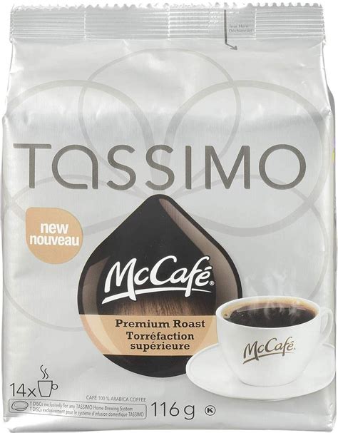 Tassimo Mccafe Premium Roast Coffee 116g 2 Pack