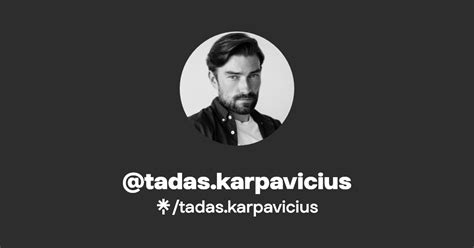 Tadaskarpavicius Linktree