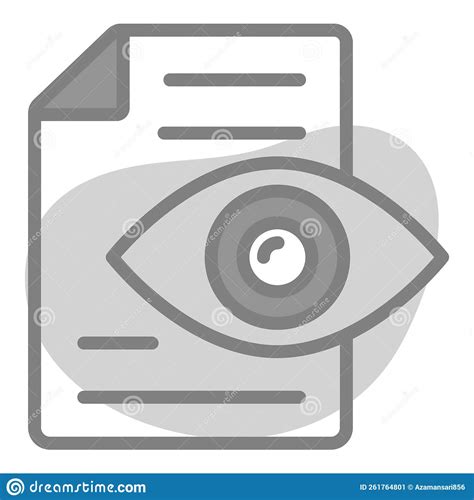 Visible Icon User Interface Vector Illustration As A Simple Vector