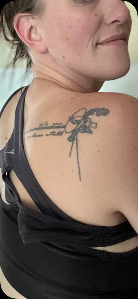 Pale Blue Dot Tattoo