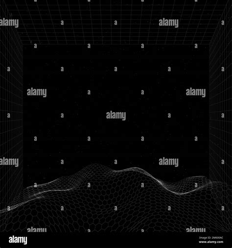 3d Abstract Wave Pattern Background Vector Stock Vector Image And Art Alamy