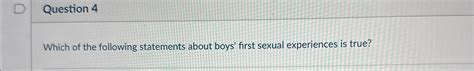 solved question 4which of the following statements about