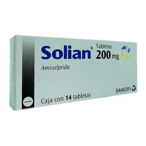 Solian 100 Mg Dépression Amisulpride Solian© Fqda