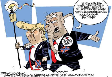 Political Cartoon Us Trump Racist Comments Gop Legacy The Week