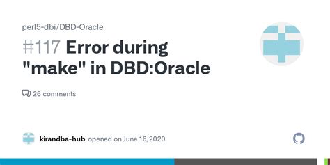 Error During Make In Dbdoracle · Issue 117 · Perl5 Dbidbd Oracle
