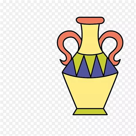 卡通彩色陶罐png图片素材下载图片编号qdxdlvrq 免抠素材网