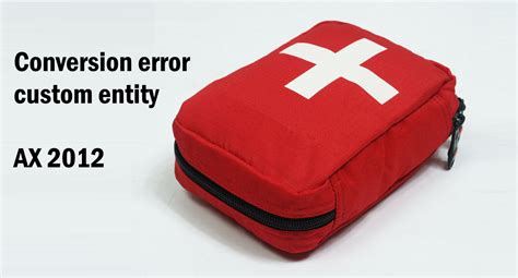 Conversion Error In Custom Entity Ax2012