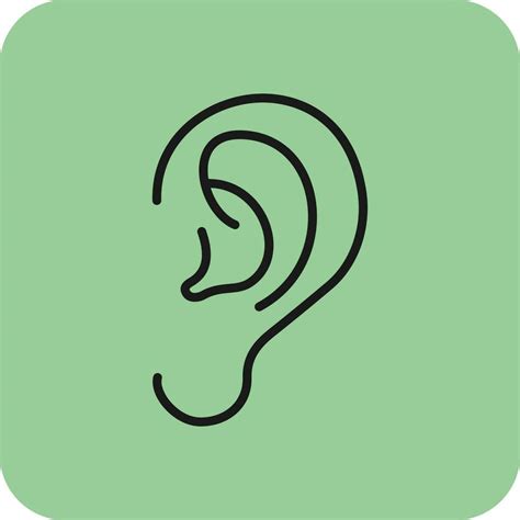 Ear Vector Icon Design 29422466 Vector Art At Vecteezy