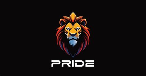 Lion Logo Head Pride Logos Ft Majestic And Logo Envato