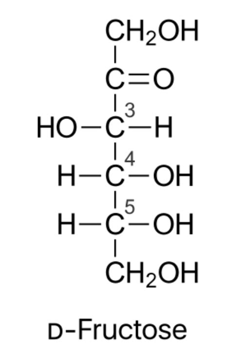 Fructose Structure