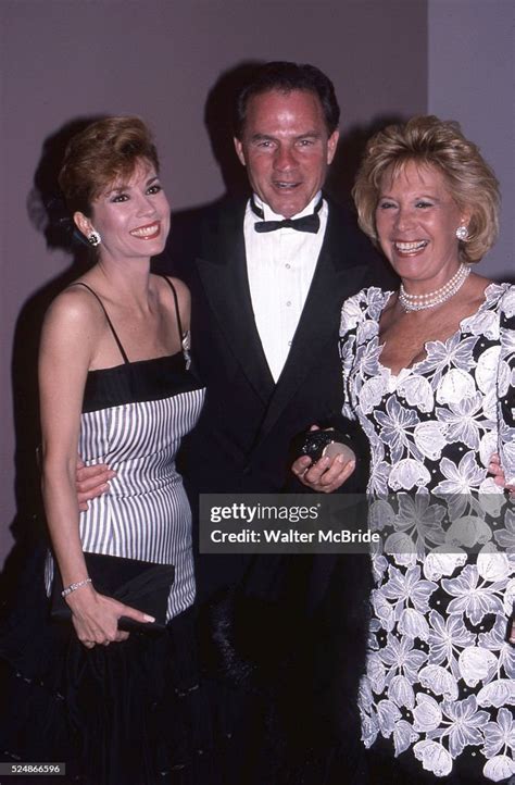 Kathie Lee Ford Frank Ford And Dinah Shore On April 10 1988