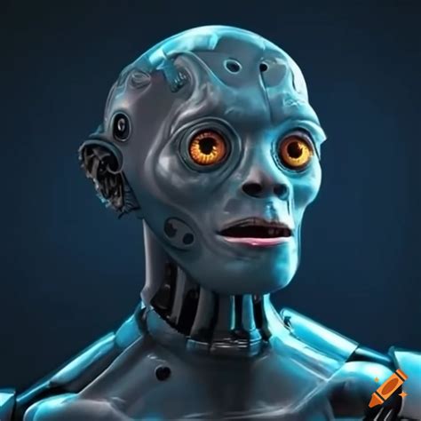 Image Of An Imposing Futuristic Robot Monster On Craiyon