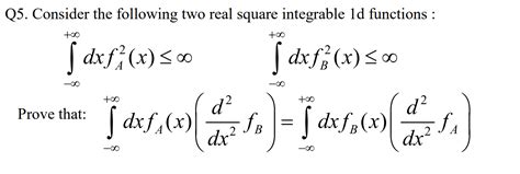 Solved Q5 ﻿consider The Following Two Real Square