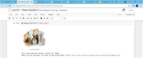Garbage Classifier Devpost