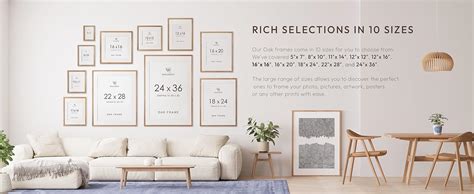 8x10 Picture Frame Solid Oak Wood 8 X 10 Photo Frame With