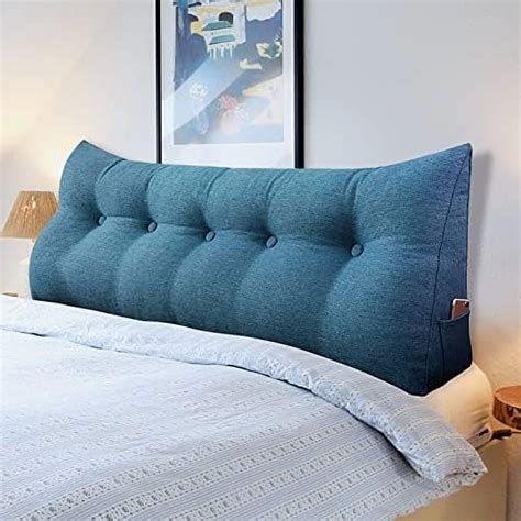 Ergonomics Headboard Pillow For Full Size Bed Multifunctional