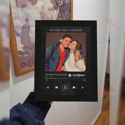 Tway Spotify Photo Frame Custom Photo Frame Memorable Ts